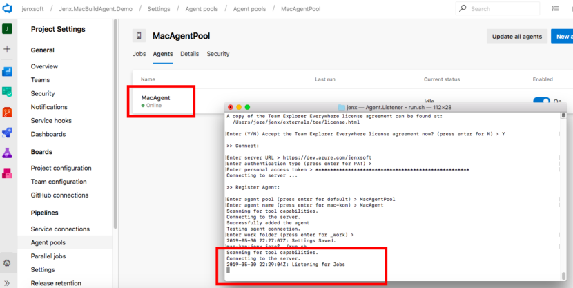 How to setup private Mac Azure DevOps Agent. – jenx.si