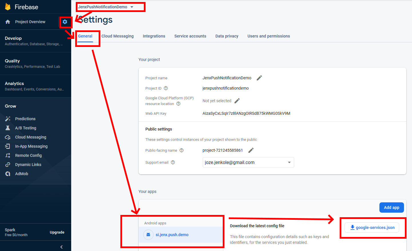 App Center Push notification service and Xamarin Forms – jenx.si