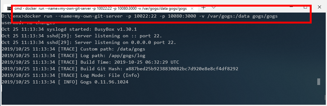 How to host your private git service inside Docker – jenx.si