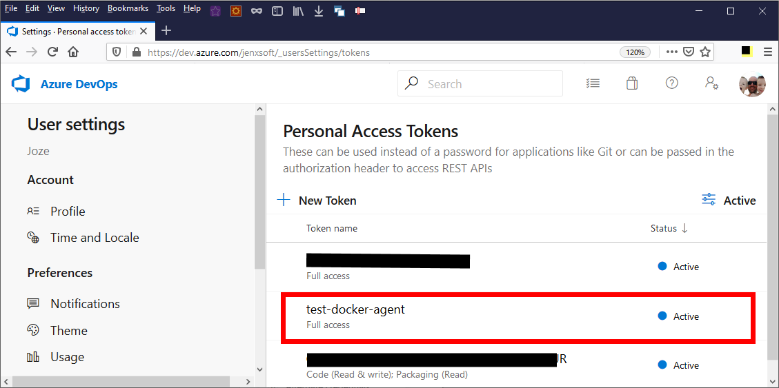 Running A Self Hosted Azure Devops Linux Agent In Docker Jenxsi 0365