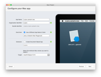 How to start developing macOS desktop applications with C# – jenx.si
