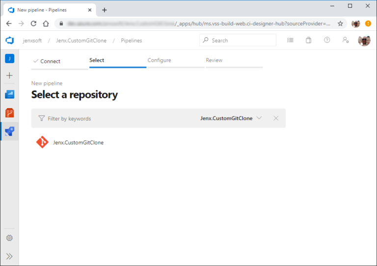 Custom Git Clone On Azure Devops Build Pipeline Jenxsi