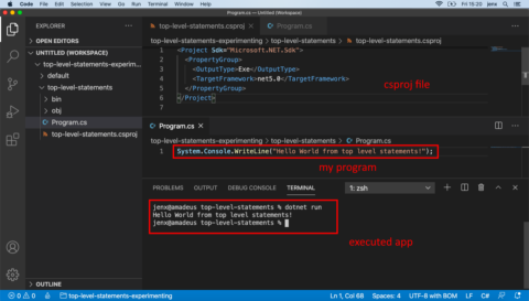 C# 9: Top-level statements – jenx.si